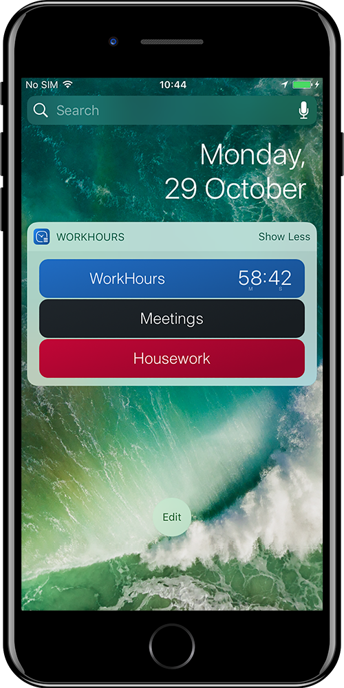 WorkHours app - Personal Time Tracking for iPhone and Apple Watch
